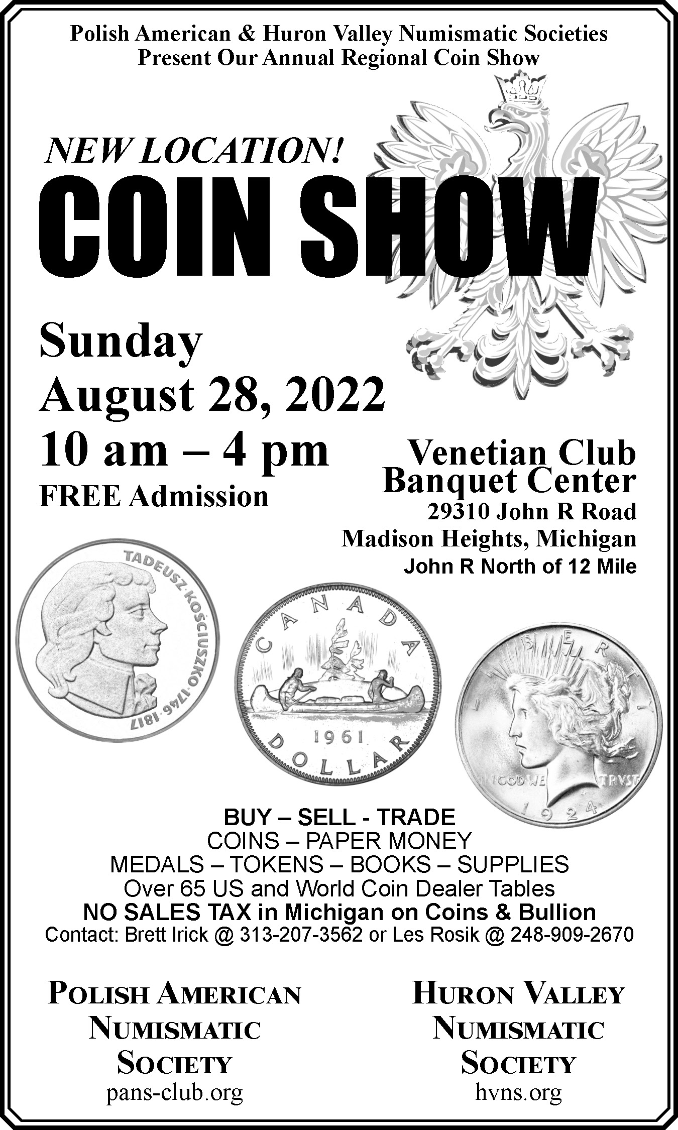 PANS-CLUB.org – Polish American Numismatic Society